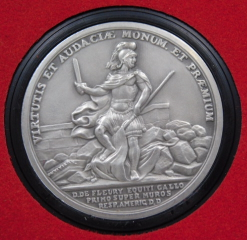 US Dept Of The Treasury-Colonel De Fleury-America's First Medal-Comes ...