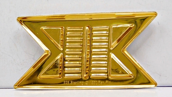 Commander Pin Star Trek Insignia Collection - 24K Gold Layered Sterling ...