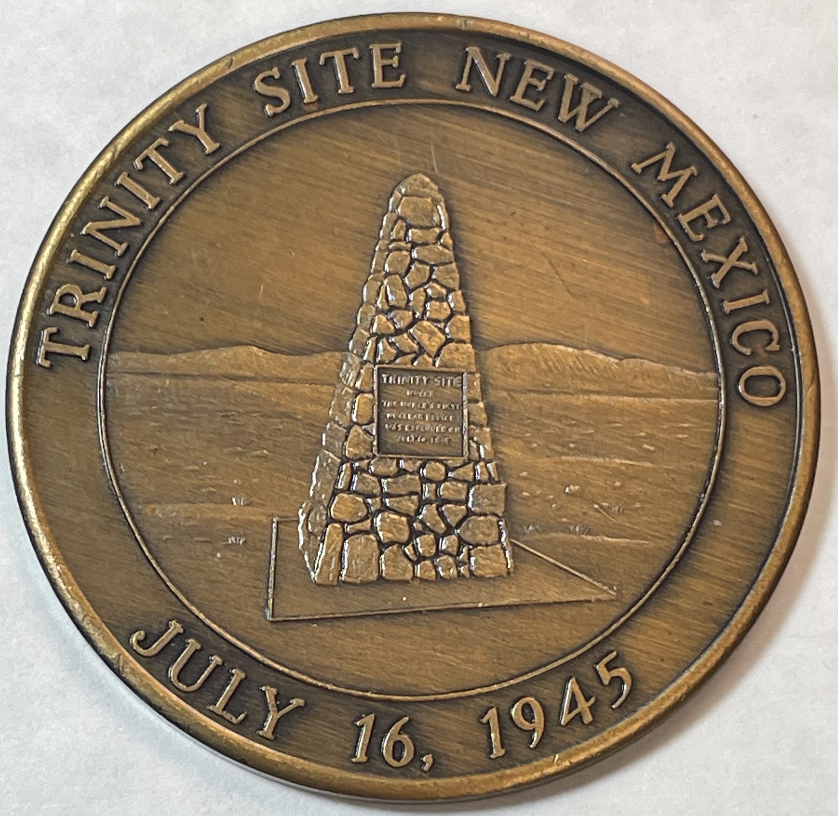 1970 Trinity Site 25th Anniversary of the Atomic Bomb New Mexico ...