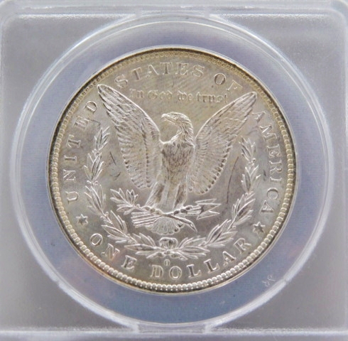 MINTED OUT OF THE SILVER FROM THE COMSTOCK LODE - 1883-O Brilliant ...