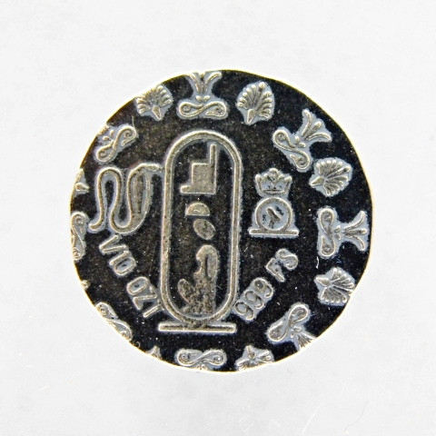 .999 Fine Silver Cleopatra 1/10 oz Silver Round | Property Room