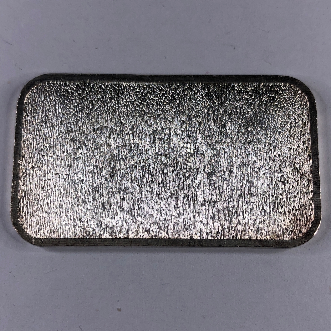 999 Fine Silver Engelhard Ingot Wood Grain Type *Colorful Toning ...