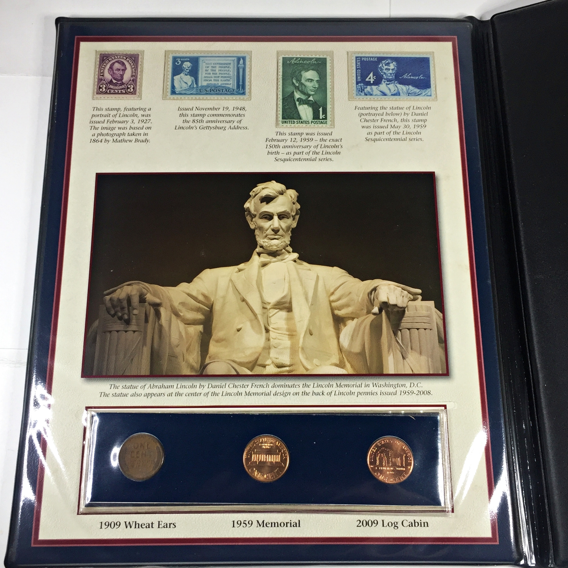 Abraham Lincoln 200th Anniversary Commemoratives*Tri-fold With Lincoln ...