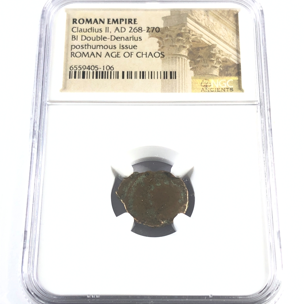 AD 268-270*Claudius II*Roman Empire*BI Double Denarius*Posthumous Issue ...