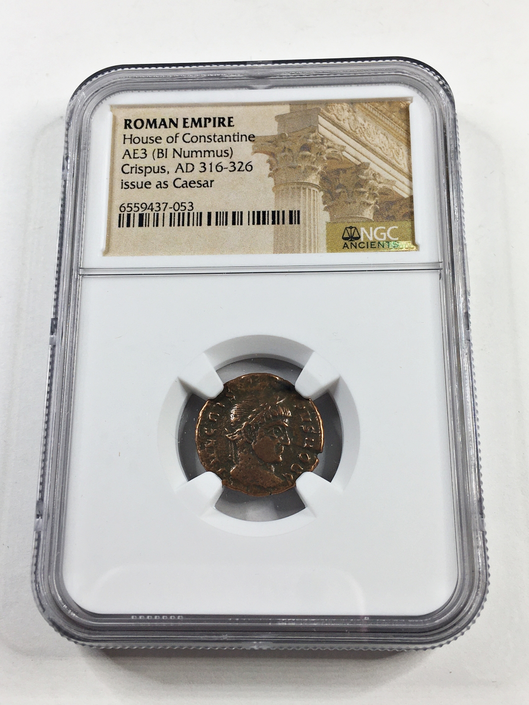 AD 316-326 - Crispus - House of Constantine - Roman Empire - AE3 (BI ...