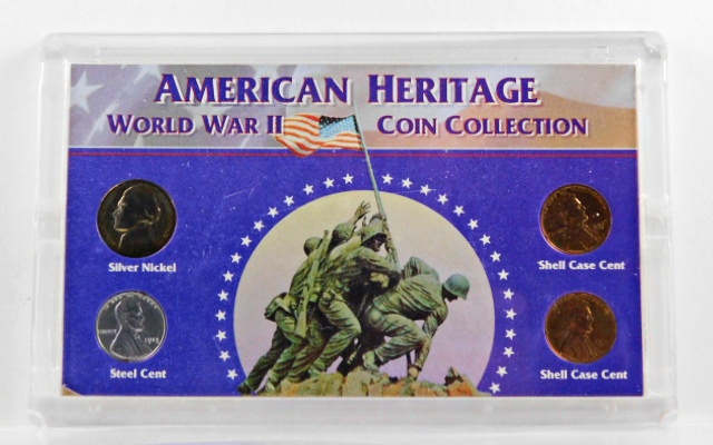 American Heritage World War II Coin Collection - Includes Silver War ...
