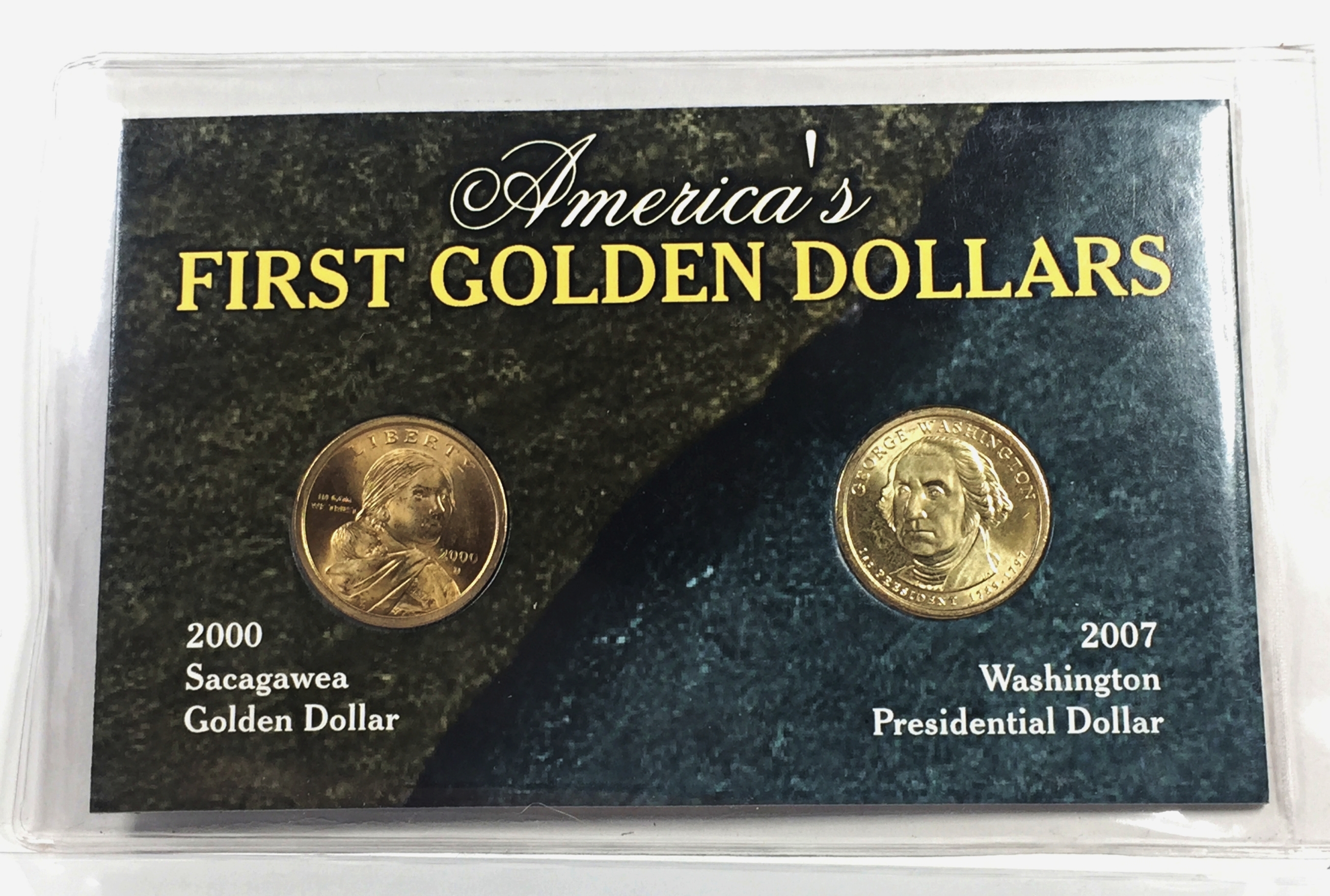 America's First Golden Dollars*2000-D Sacagawea and 2007 George ...
