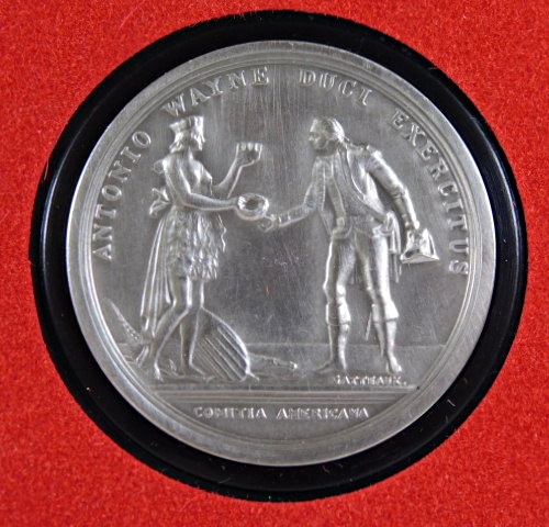 America's First Medals Series*General Anthony Wayne*Pewter in Plastic ...