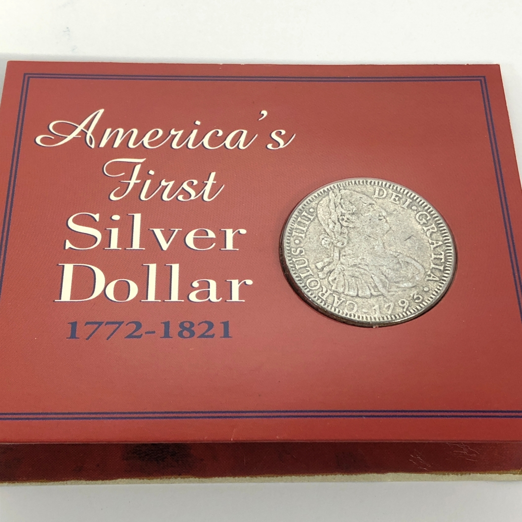 America's First Silver Dollar Replica Coin in Story Board | Property Room