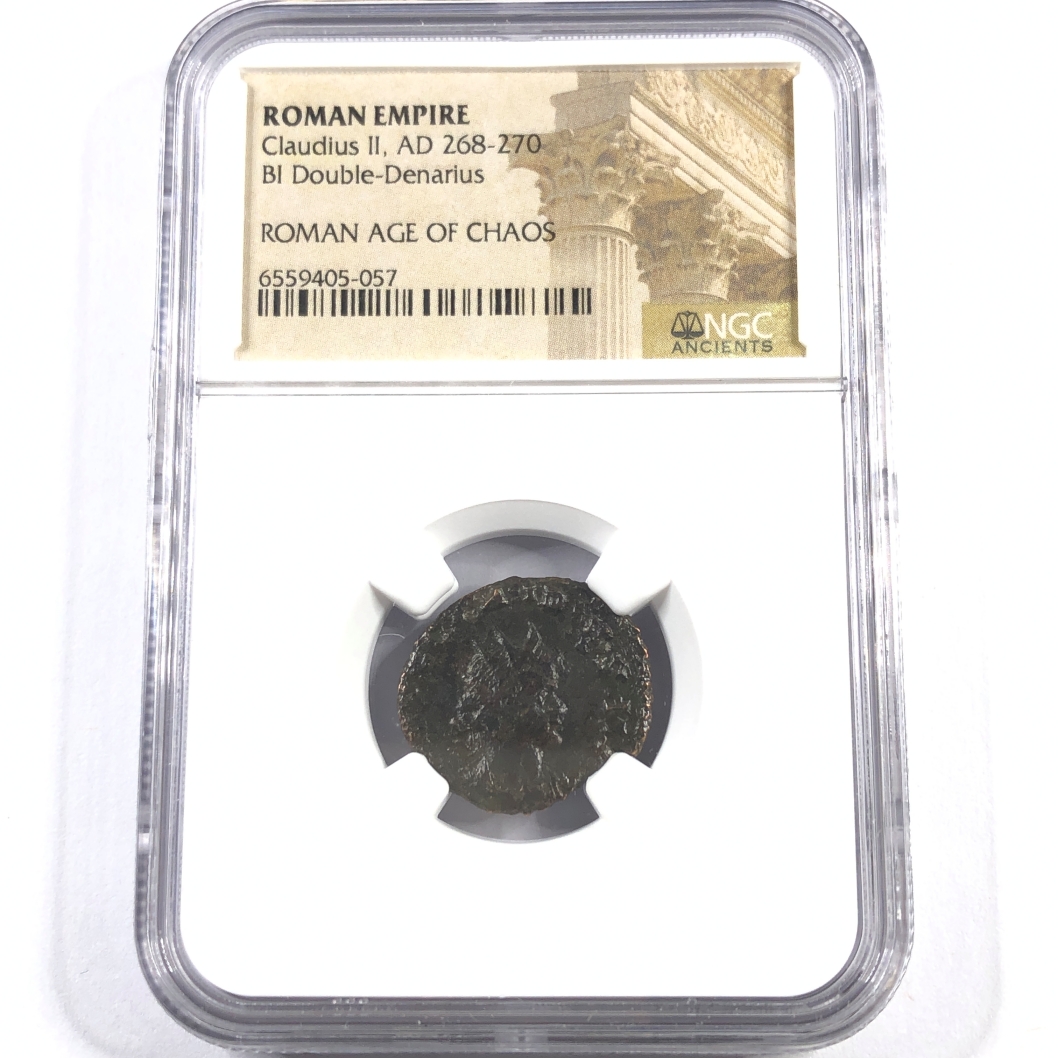 Ancient Roman Coin of Emperor Claudius II Certified Authentic by NGC ...