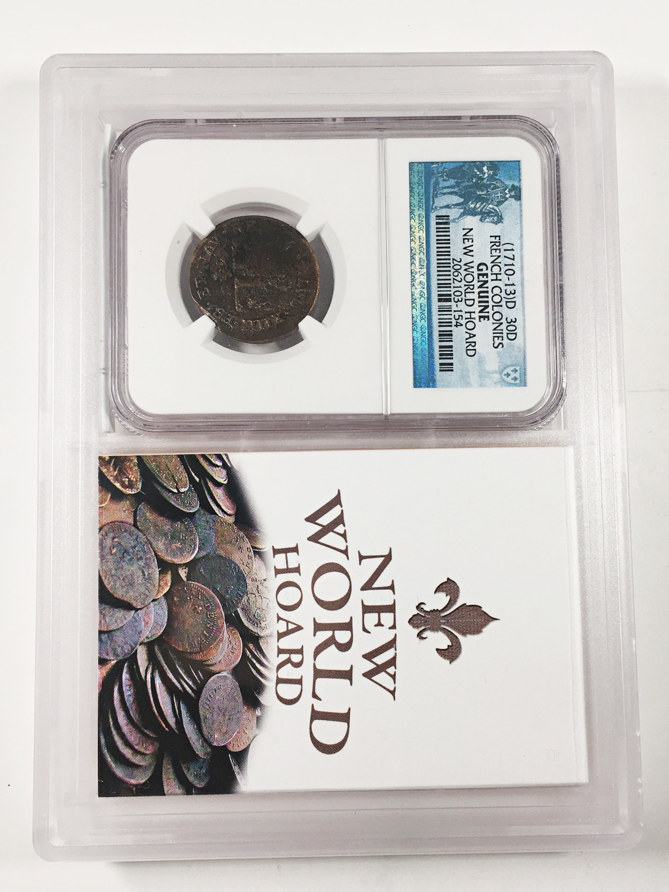 Ancient*1710-13 AD*French Colonies*Athenticated Genuine by NGC*New ...