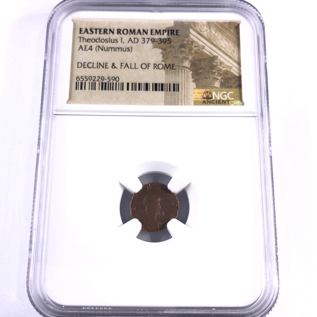 Ancient*Eastern Roman Empire*Theodosius I, AD 379-395*AE2*Decline ...