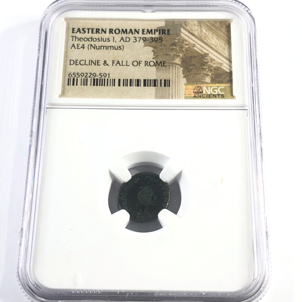 Ancient*Eastern Roman Empire*Theodosius I, AD 379-395*AE4*Decline ...