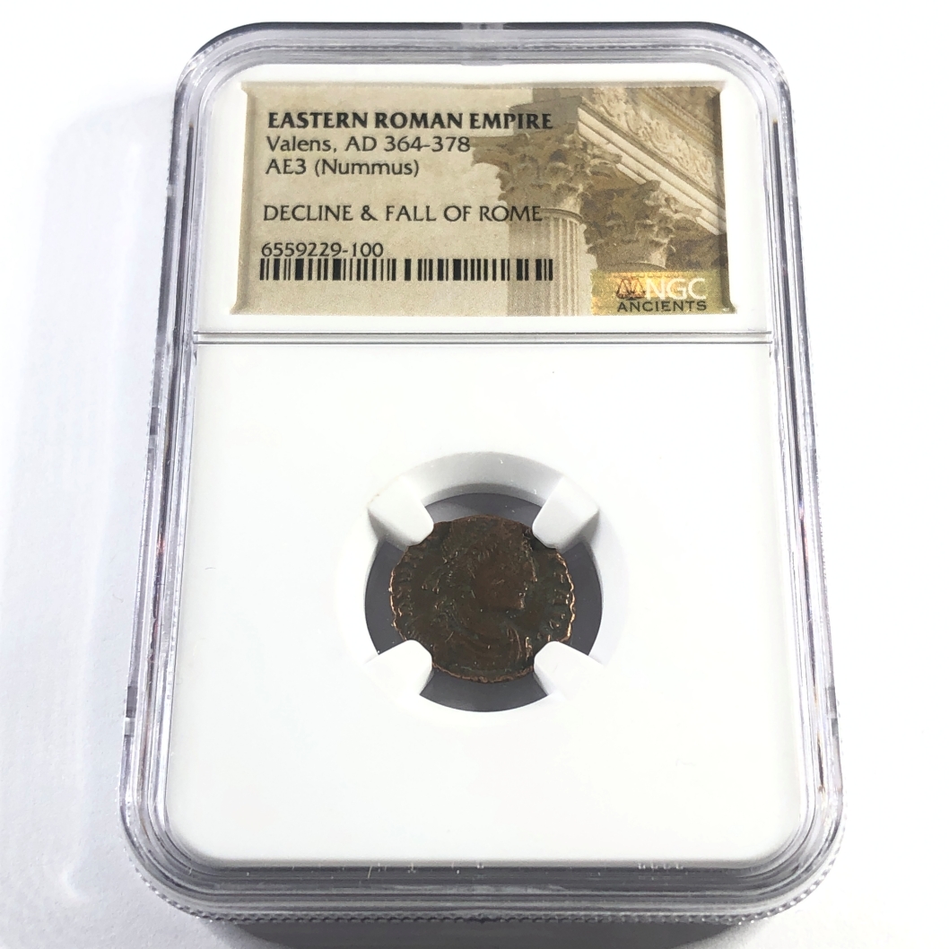 Ancient*Eastern Roman Empire*Valens, AD 364-378*AE3 (Nummus)*Decline ...