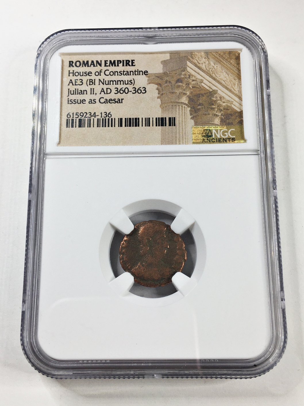 Ancient*Roman Empire*House of Constantine*AE3 (BI Nummus)*Julian II, AD ...