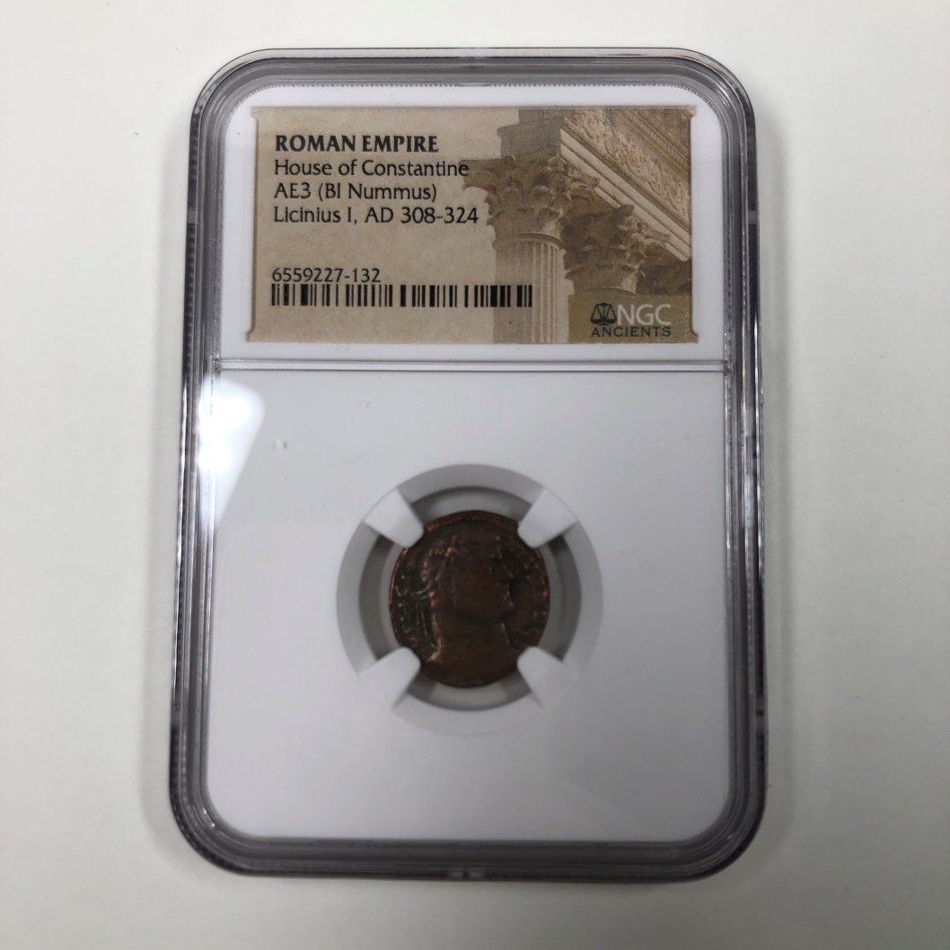 Ancient*Roman Empire*House of Constantine*AE3 BI Nummus*Licinius I, AD ...