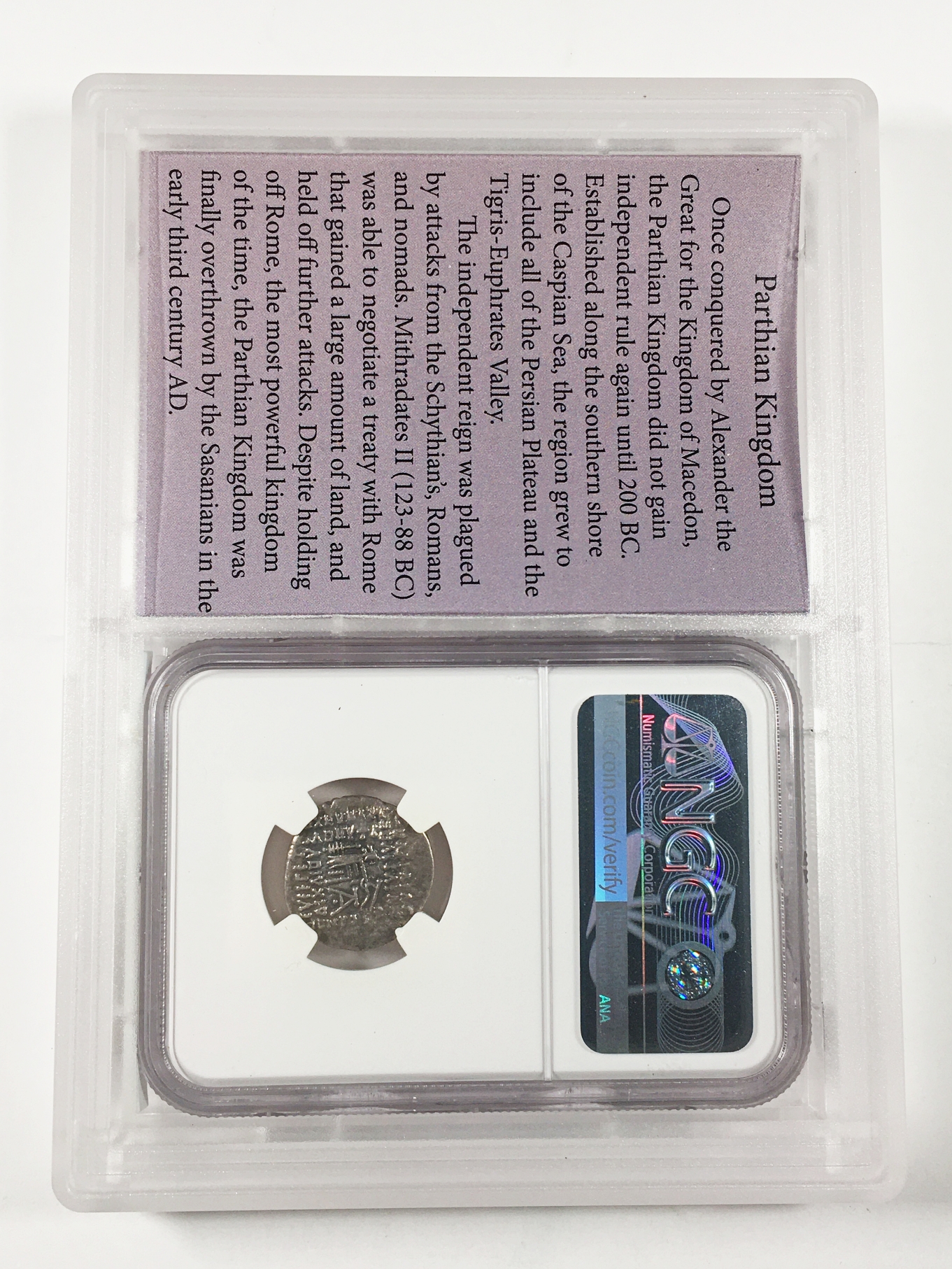 Ancient*Silver*Parthian Kingdom*Artabanus IV, c. AD 10-38*AR Drachm ...