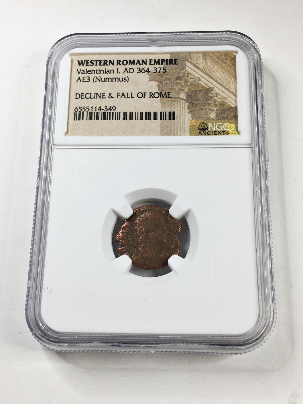 Ancient*Western Roman Empire*Valentinian I, AD 364-375*AE3 (Nummus ...