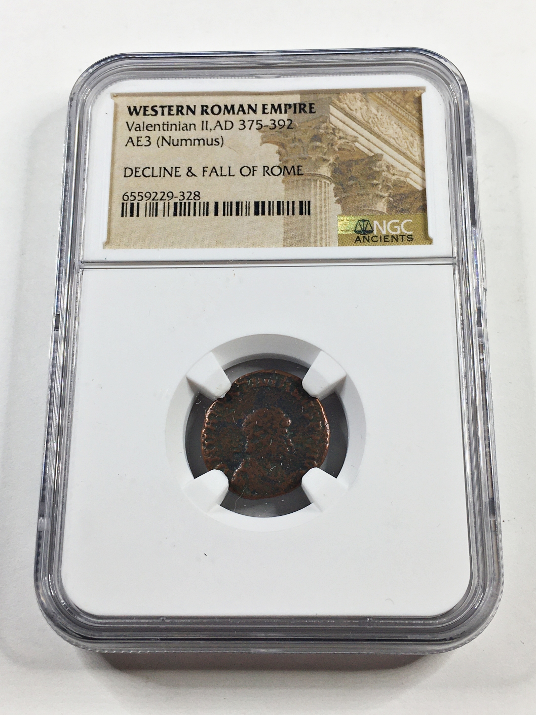 Ancient*Western Roman Empire*Valentinian II, AD 375-392*AE3 (Nummus ...
