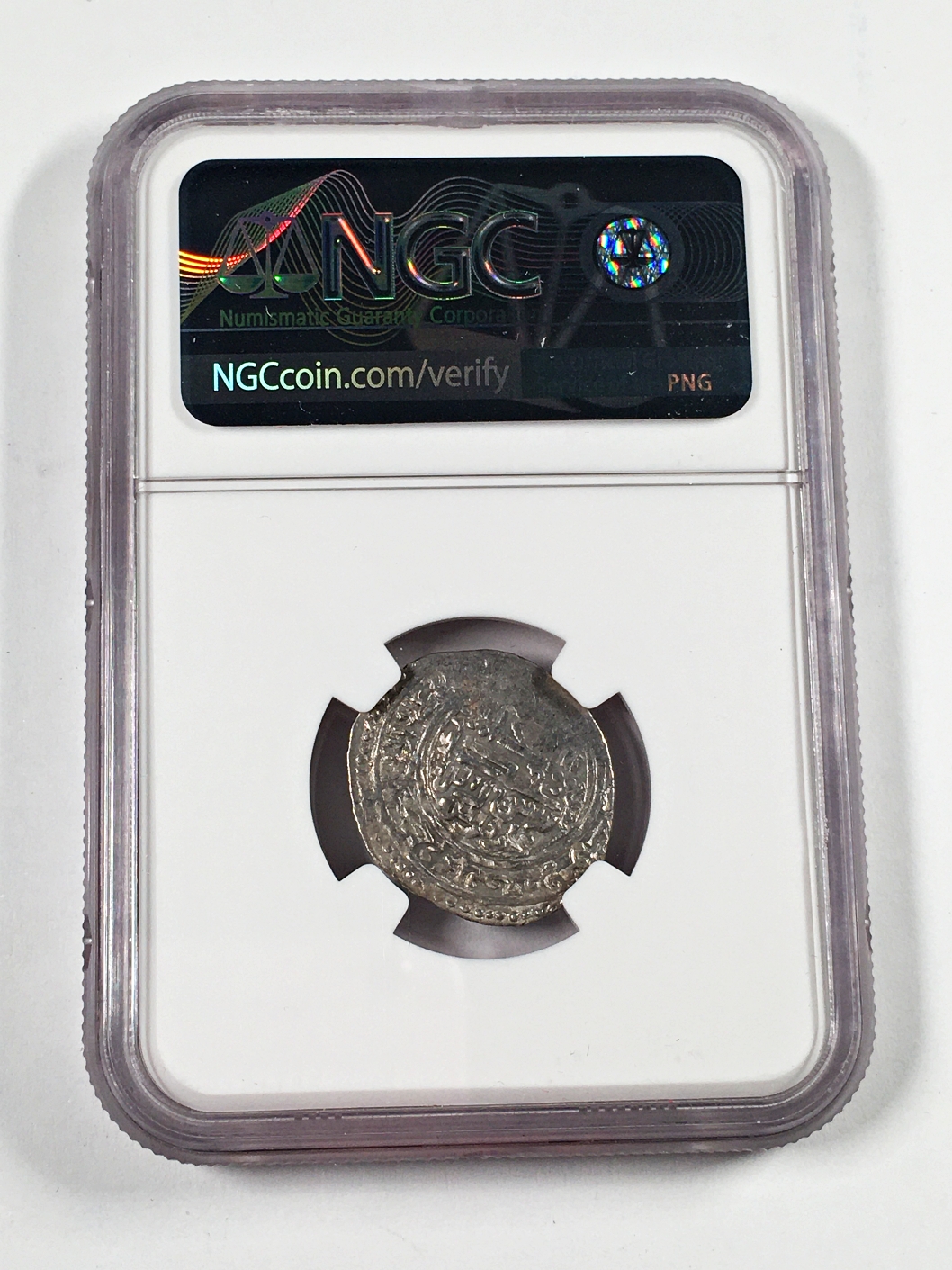 AU55 Ilkhanid Dirham Ancient Silver Coin 713AD Uljaytu Authenticated by ...