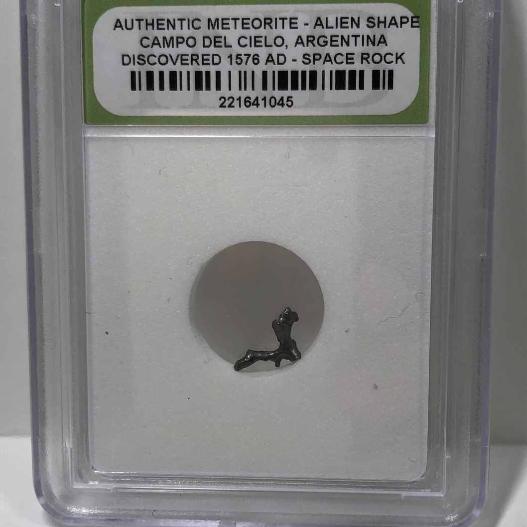 Authentic Meteorite ALIEN SHAPED Space Rock*Discovered in 1576 AD at ...