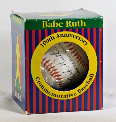 Babe Ruth 100th Anniversary Commemorative Baseball*Official Size and ...