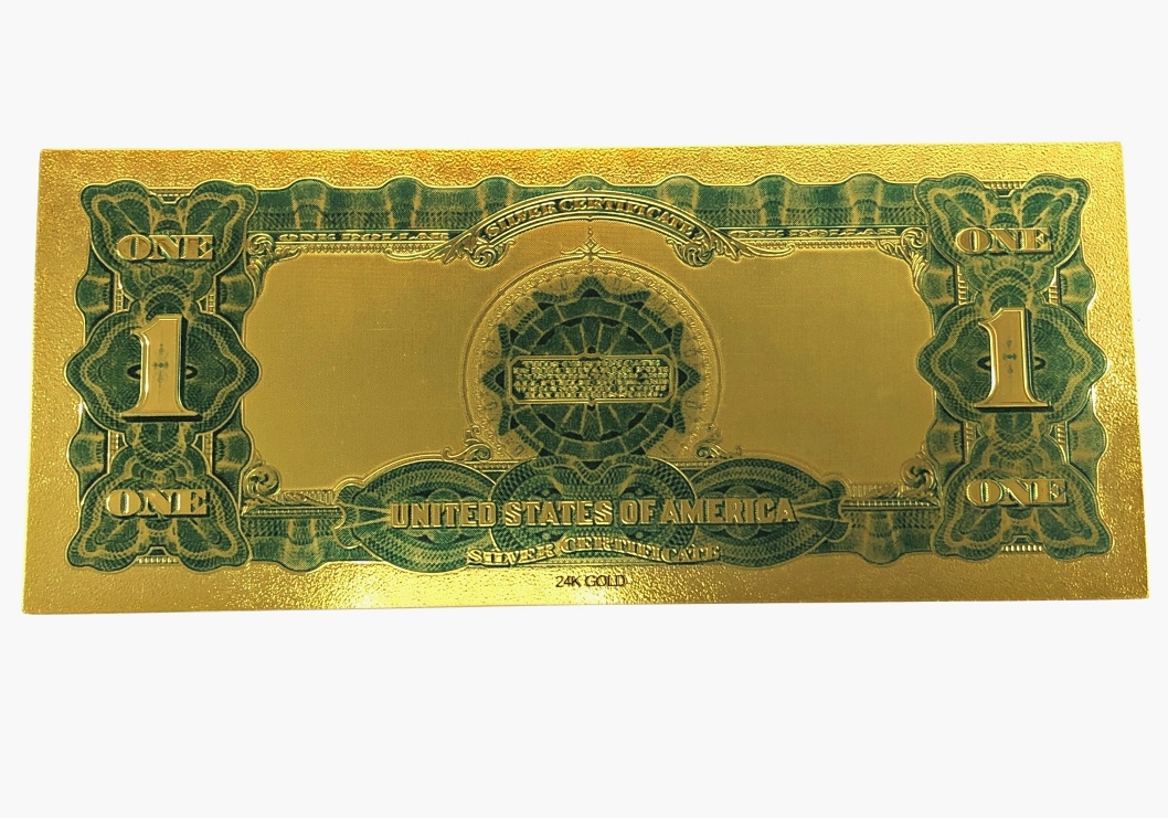 Black Eagle Gold Foil 1 Dollar Commemorative Banknote | Property Room