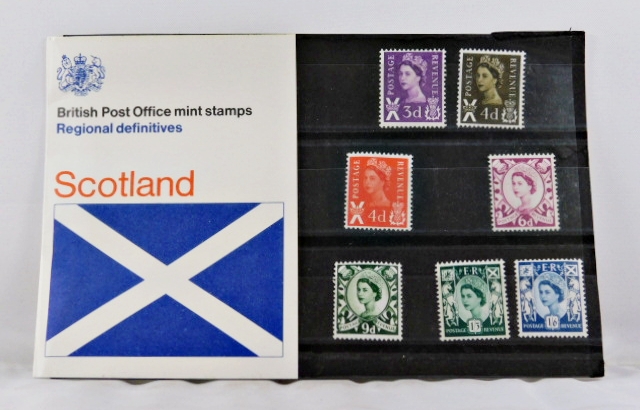 British Post Office Mint Stamps*Seven Stamps*Scotland | Property Room