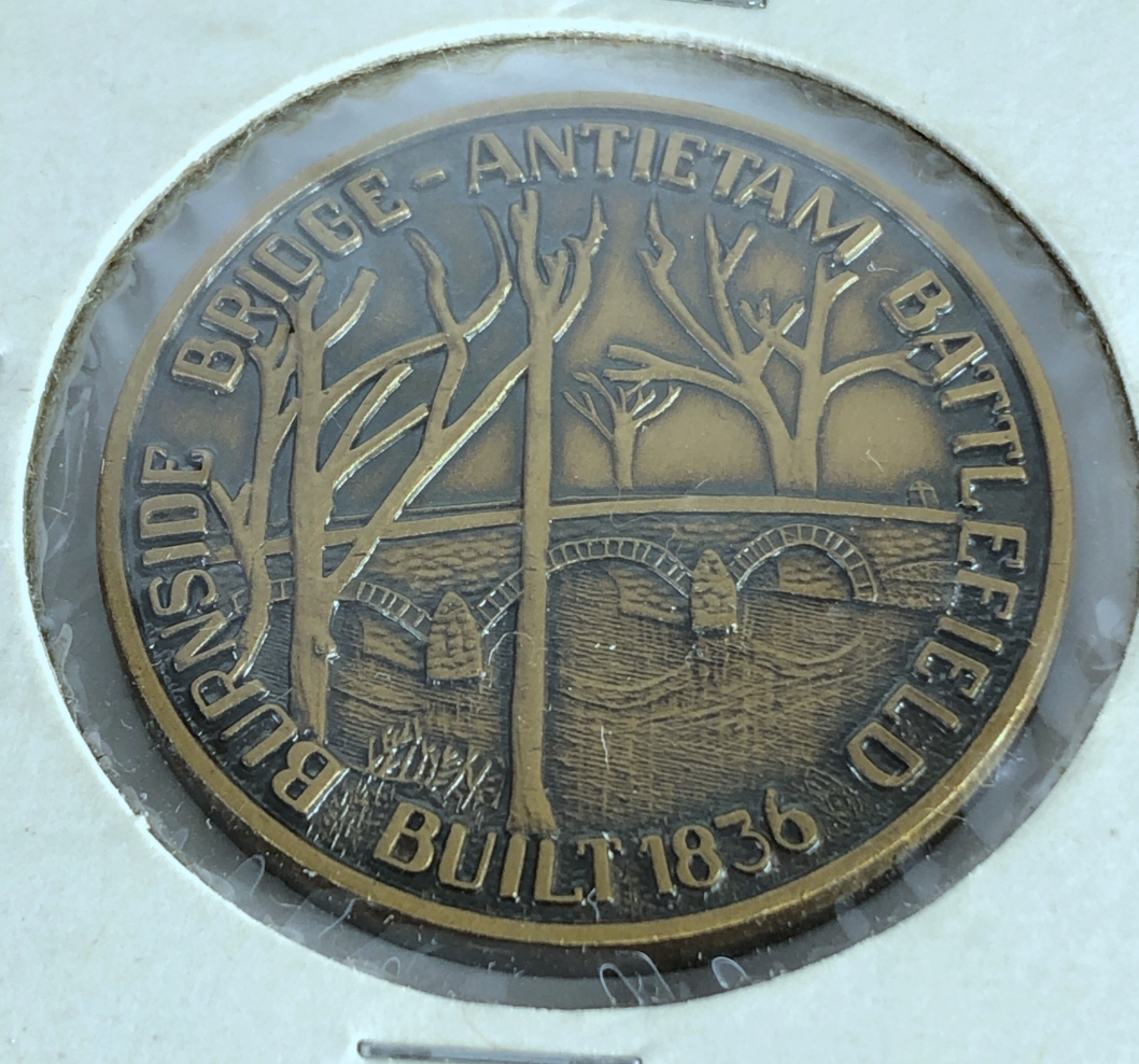 Burnside Bridge Antietam Battlefield Commemorative Medal | Property Room
