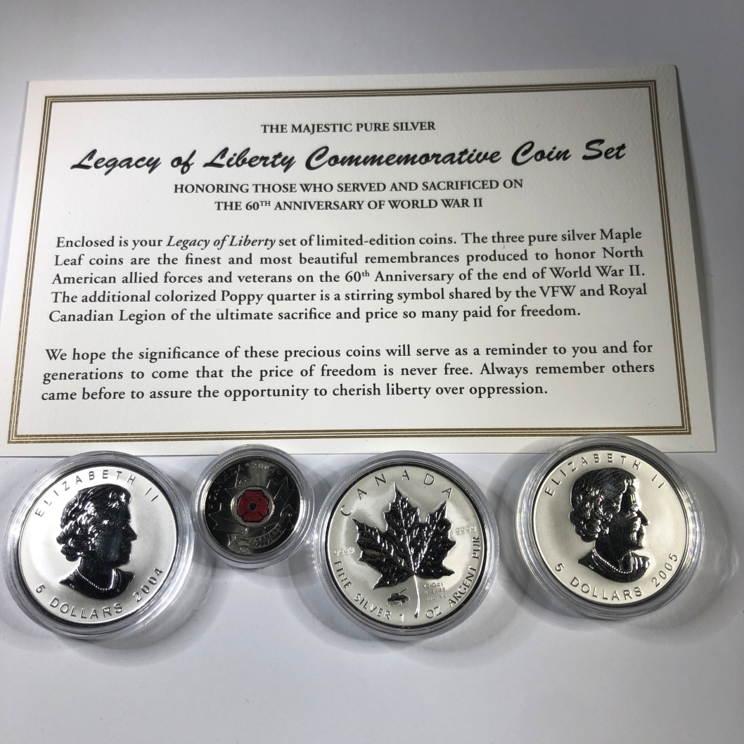 Canada*The North American Legacy of Liberty Pure Silver Commemorative ...