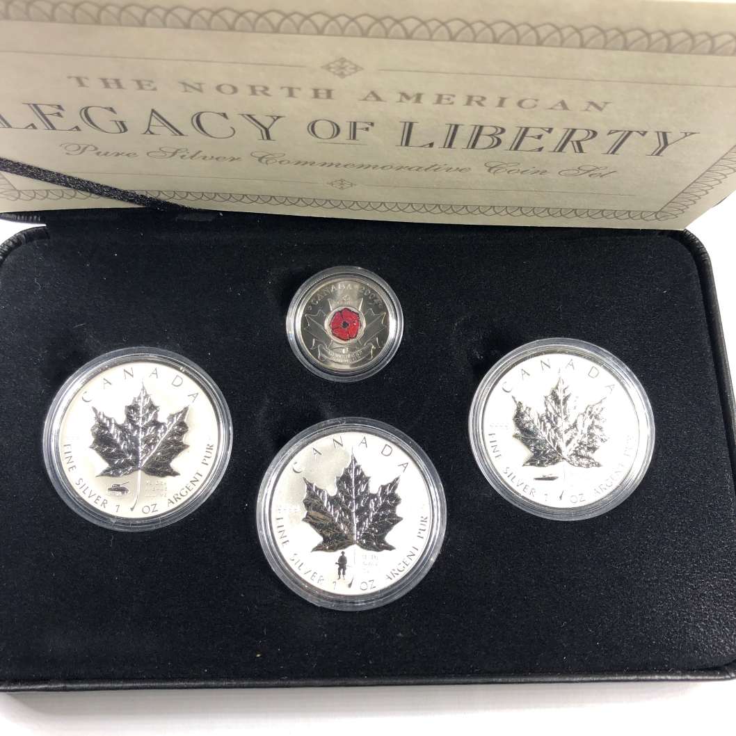 Canada*The North American Legacy of Liberty Pure Silver Commemorative ...