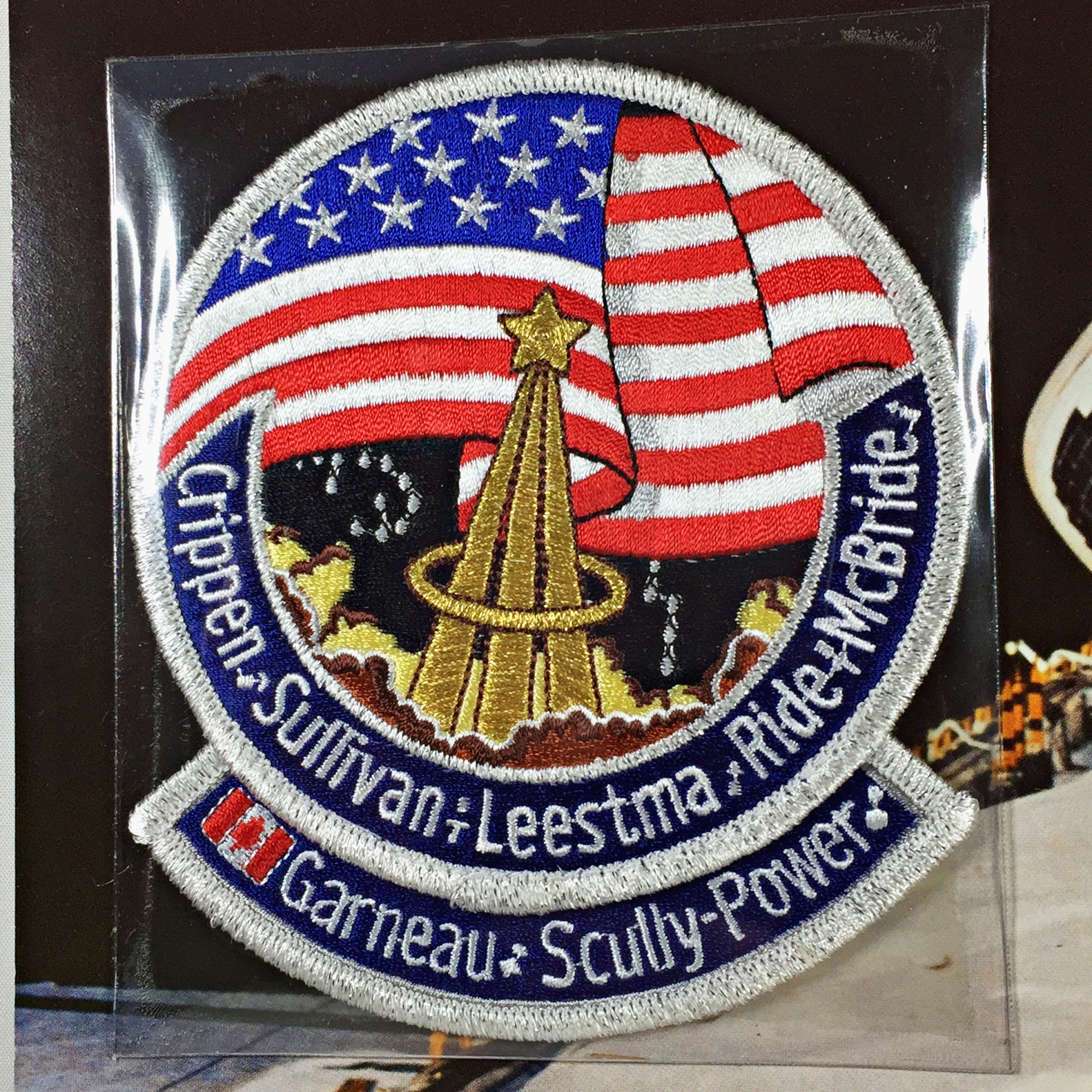 CHALLENGER 41G (13th Space Shuttle) NASA Space Mission Emblem Patch ...
