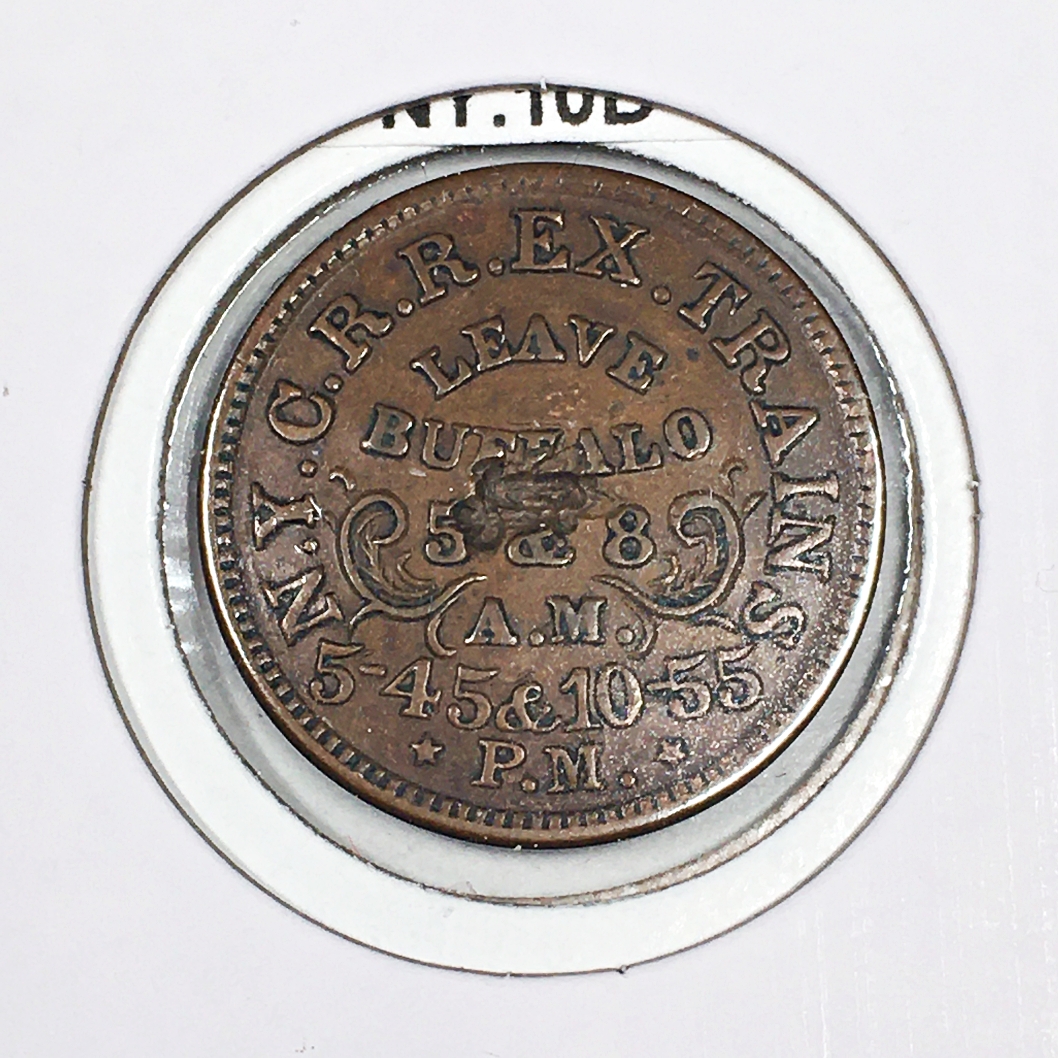 Civil War Store Card Net NY Albany*#1859*NY Central Railroad | Property Room