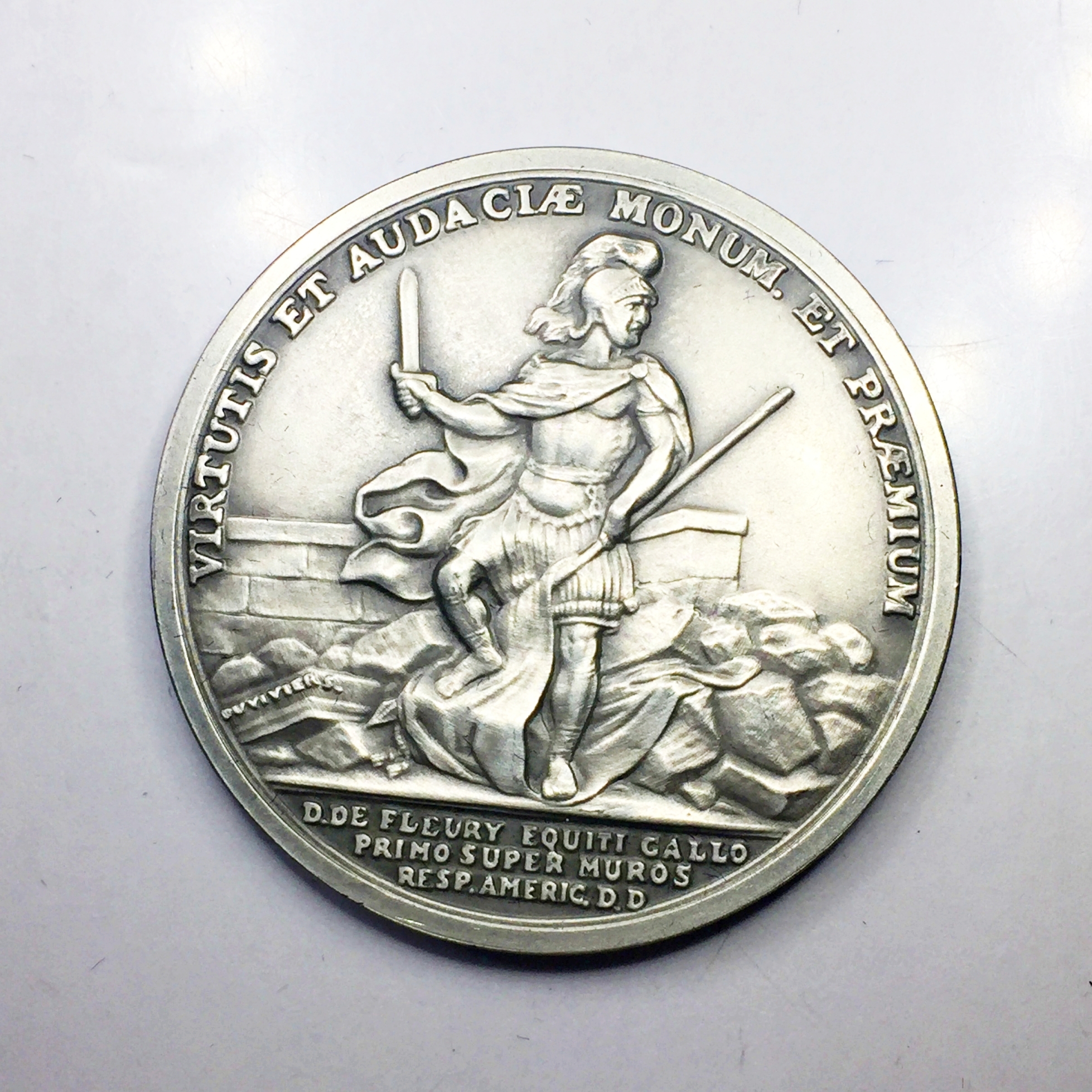 Colonel de Fleury*America's First Medals*Uncirculated Pewter | Property ...