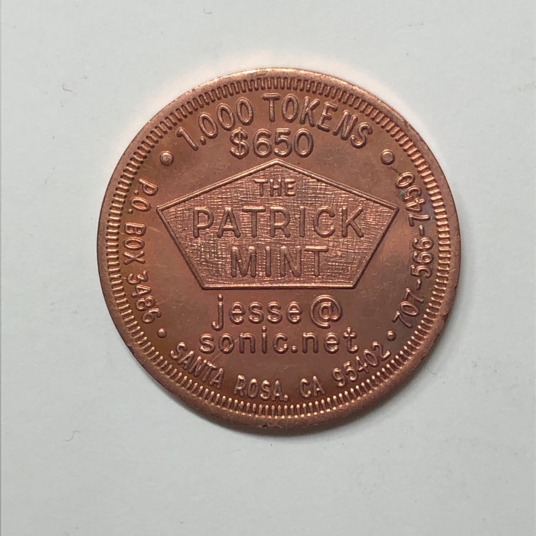Copper 1836 Token Patrick Mint | Property Room
