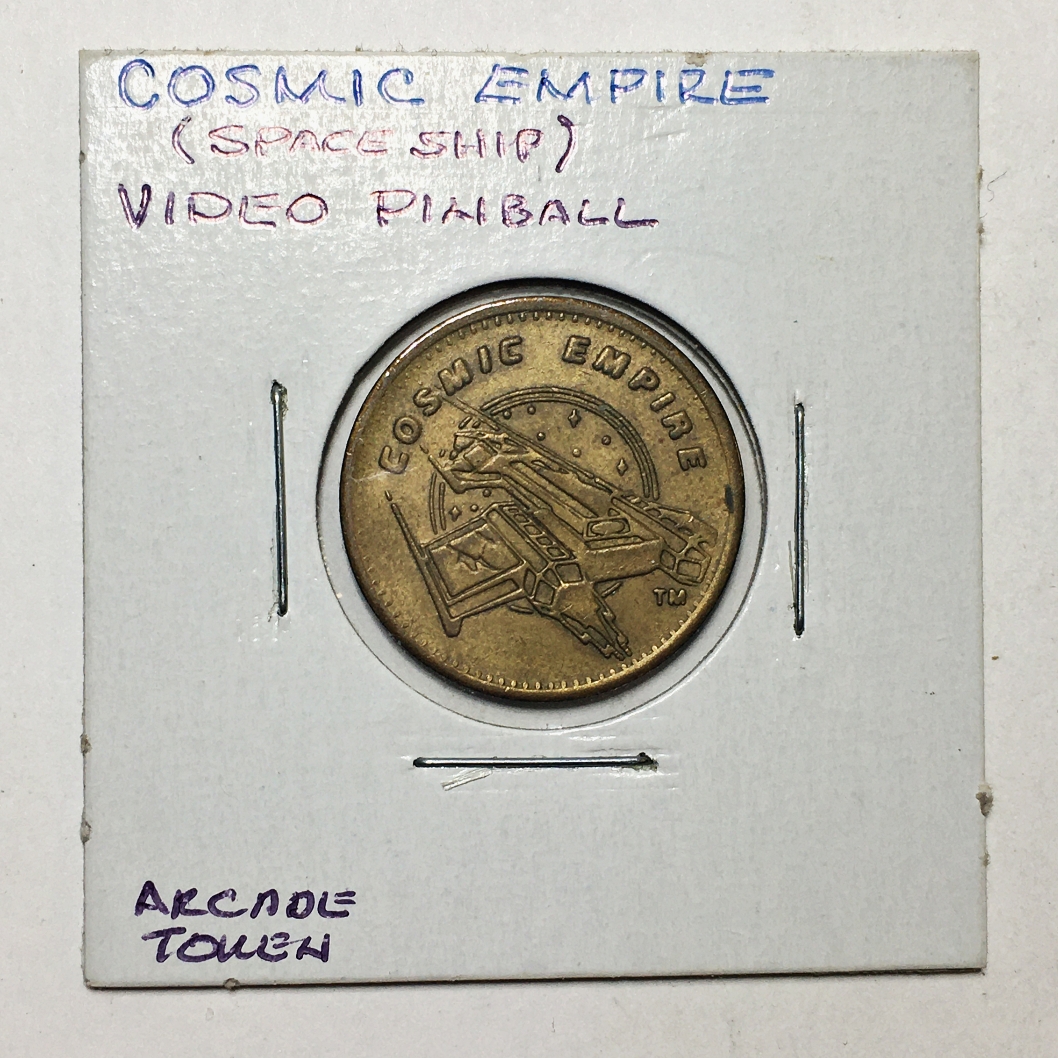 Cosmic Empire Arcade Token*Brass*23mm | Property Room
