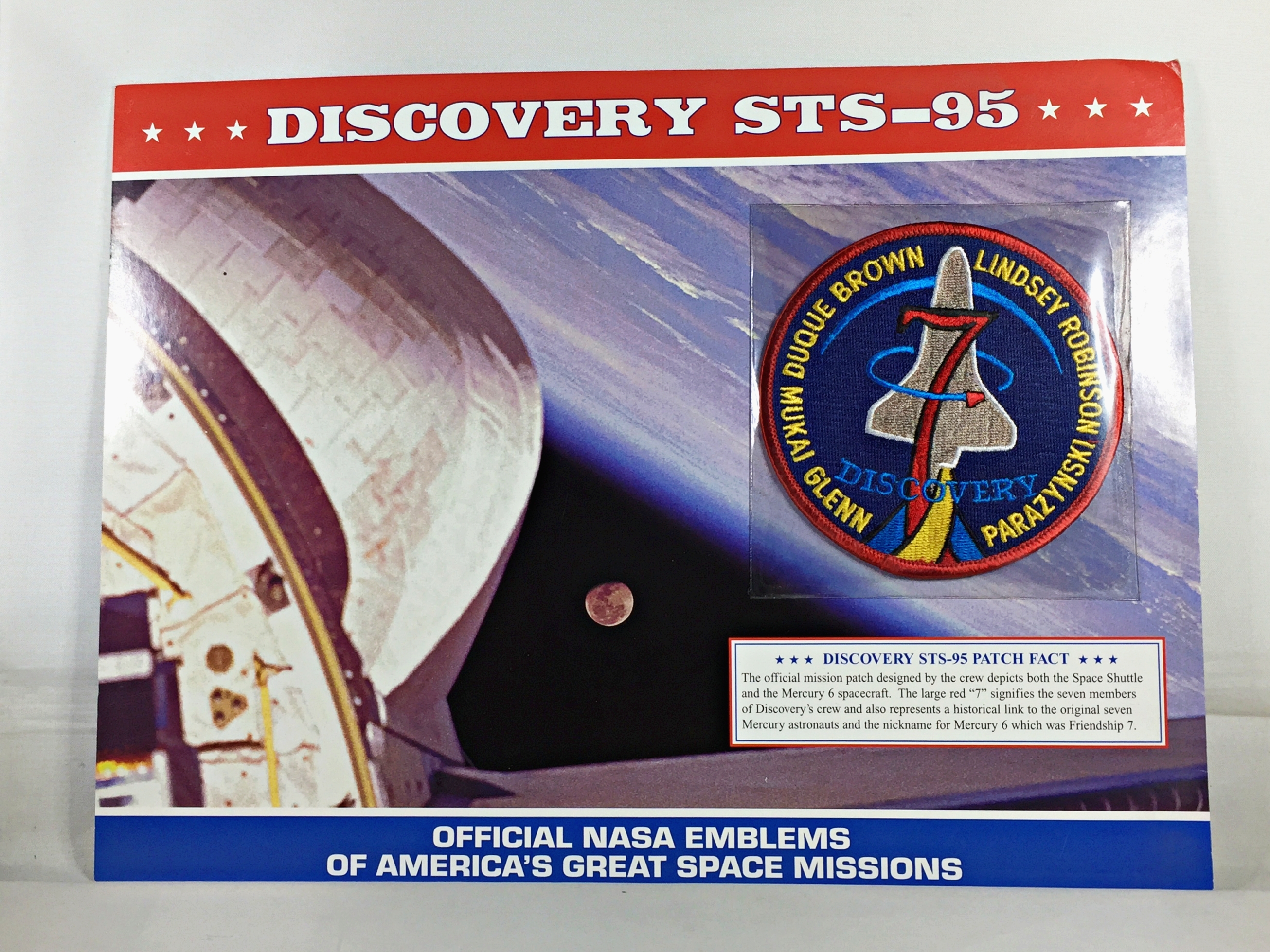 DISCOVERY STS-95 (John Glenn Returns to Space) NASA Space Mission ...