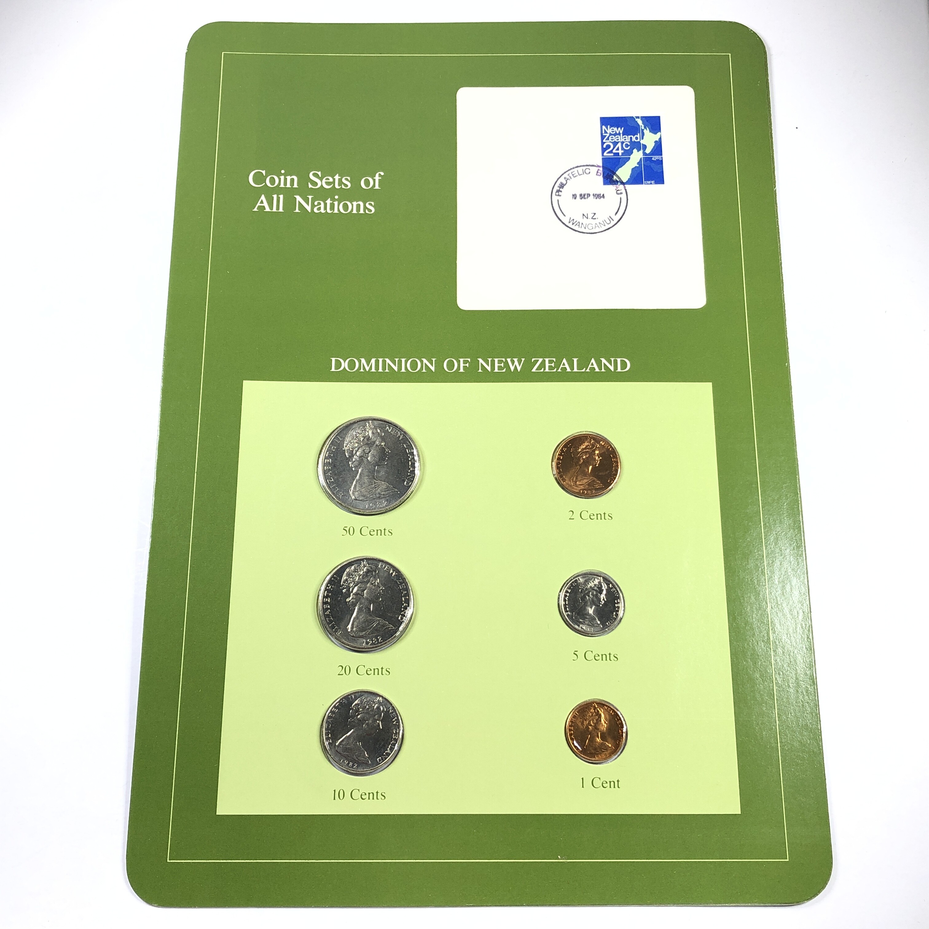 Dominion of New Zealand*Coin Sets of All Nations Series*8" x 12" Story ...