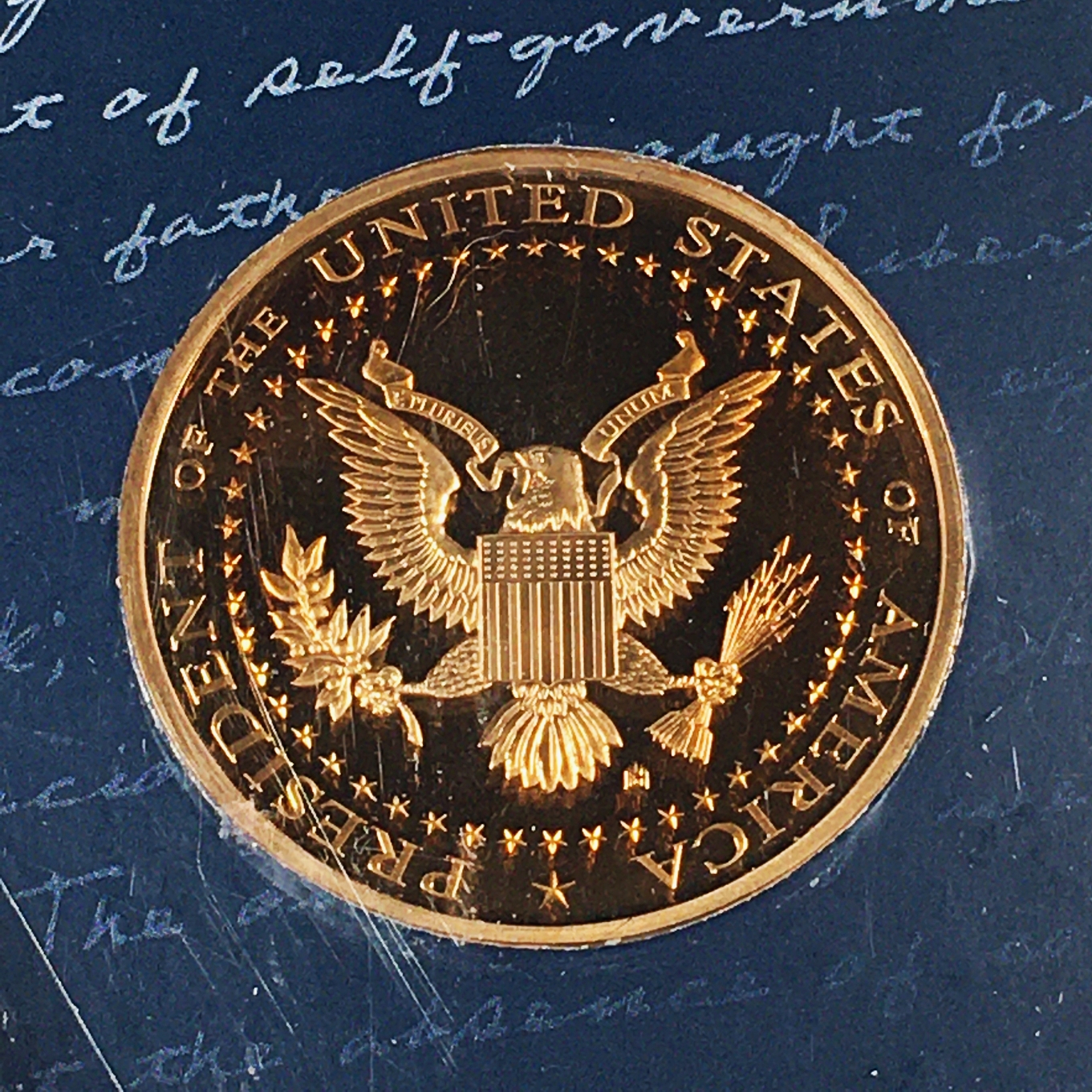 Donald J. Trump Commemorative Medallion*24K Gold Layered*Only 9,999 ...