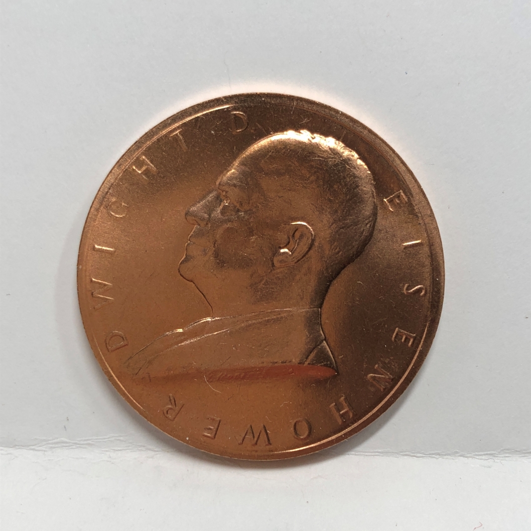Dwight D. Eisenhower Commemorative Inaugural Medallion*1.25" Metal ...