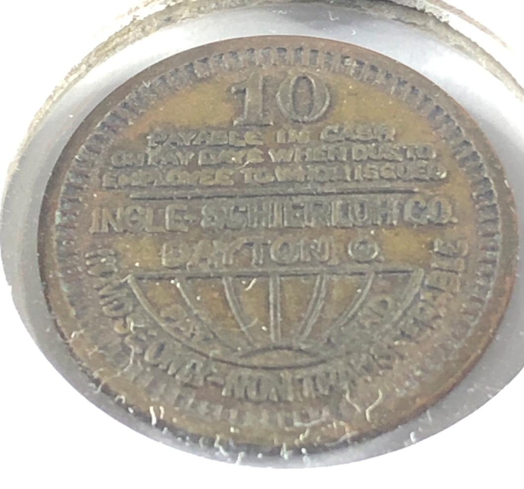 Early 20th Century Coal Mine Token*Used in Lieu of Cash Payment to ...