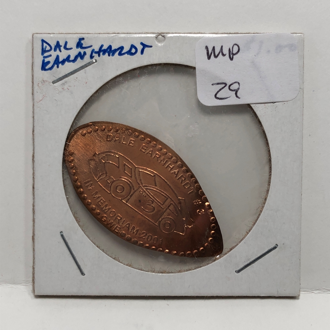 Elongated Cent*2001 In Memorial of Dale Earnhardt | Property Room