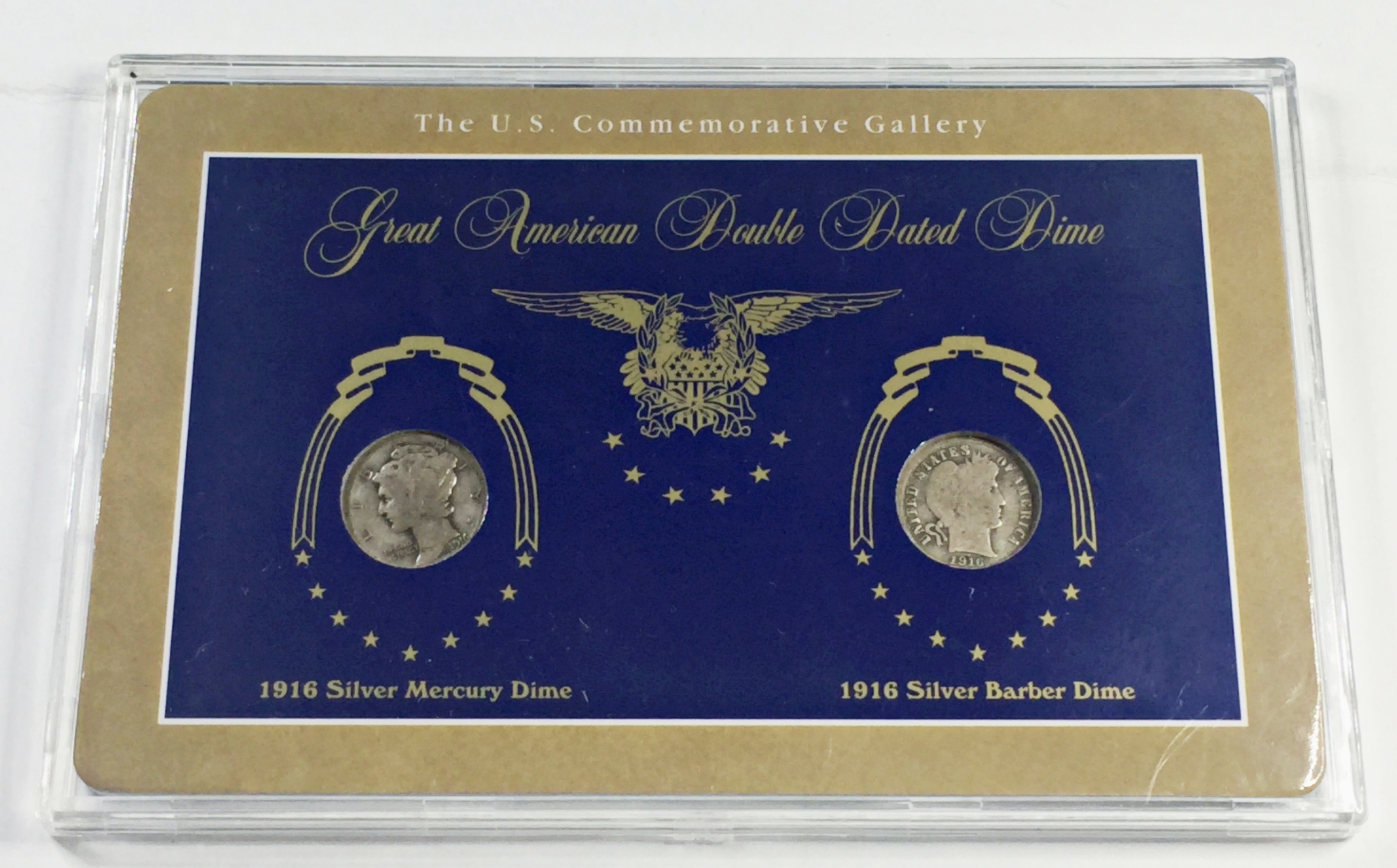 First Year of Issue 1916 Silver Mercury Head Dime & Last Year of ...
