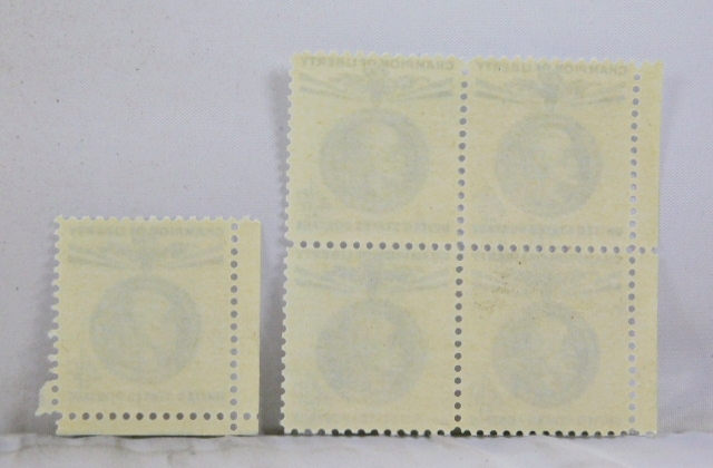Five 1960 US 4c Stamps*Champion of Liberty | Property Room