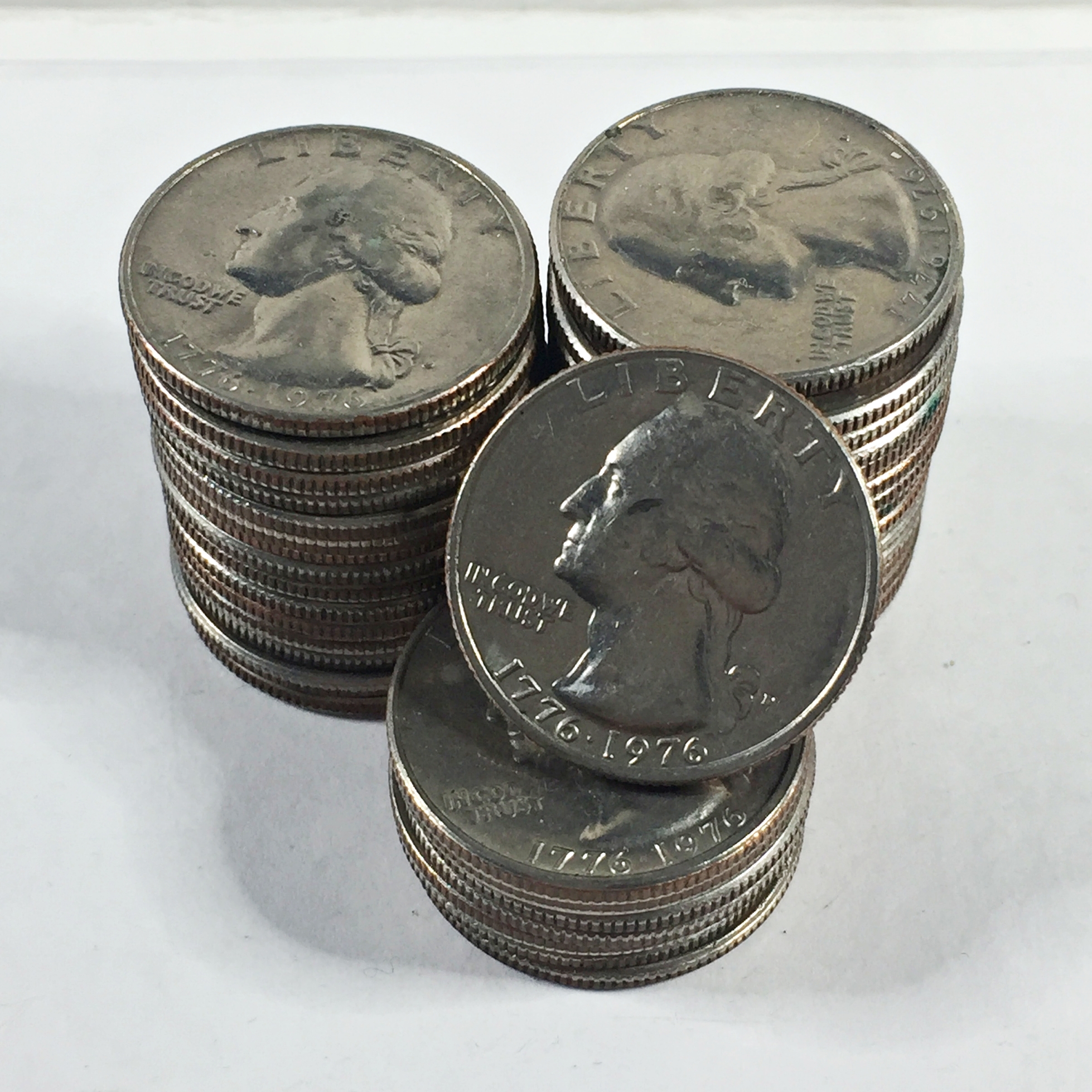 Full $10 Roll Of 1976 United States Bicentennial Quarters*All High ...