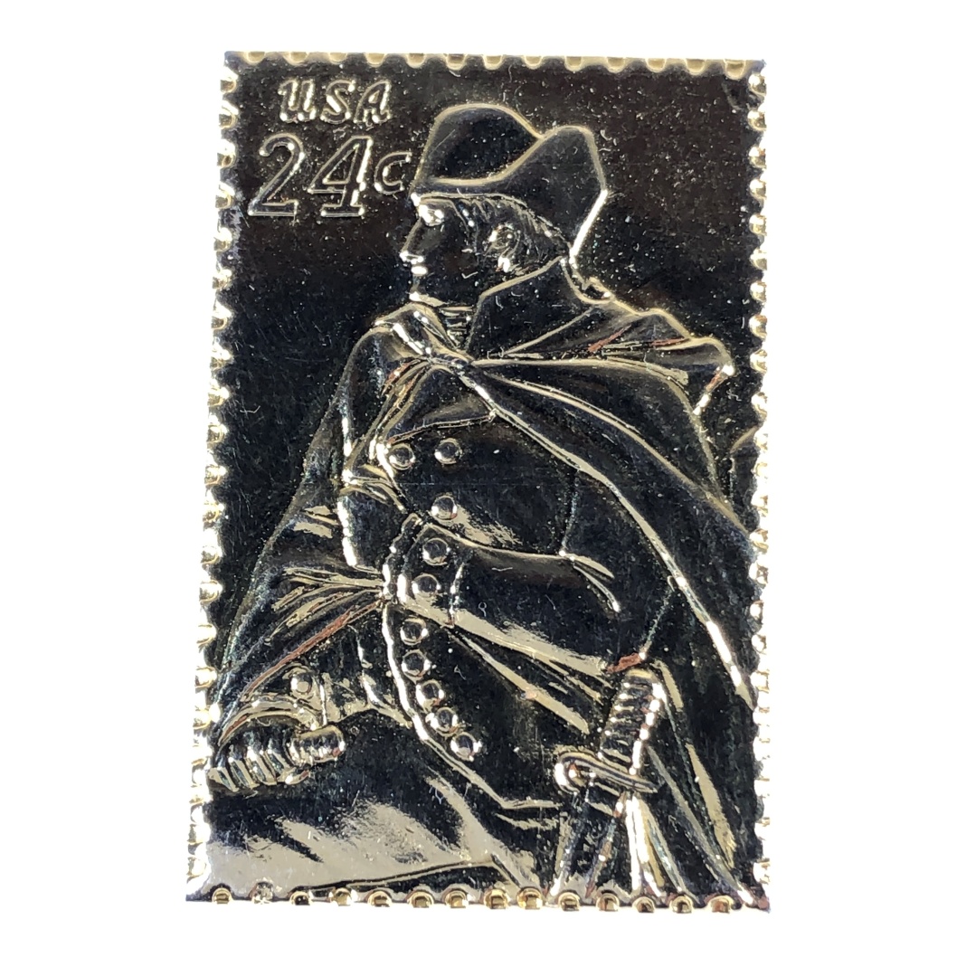 George Washington 24c Stamp Metal Replica | Property Room
