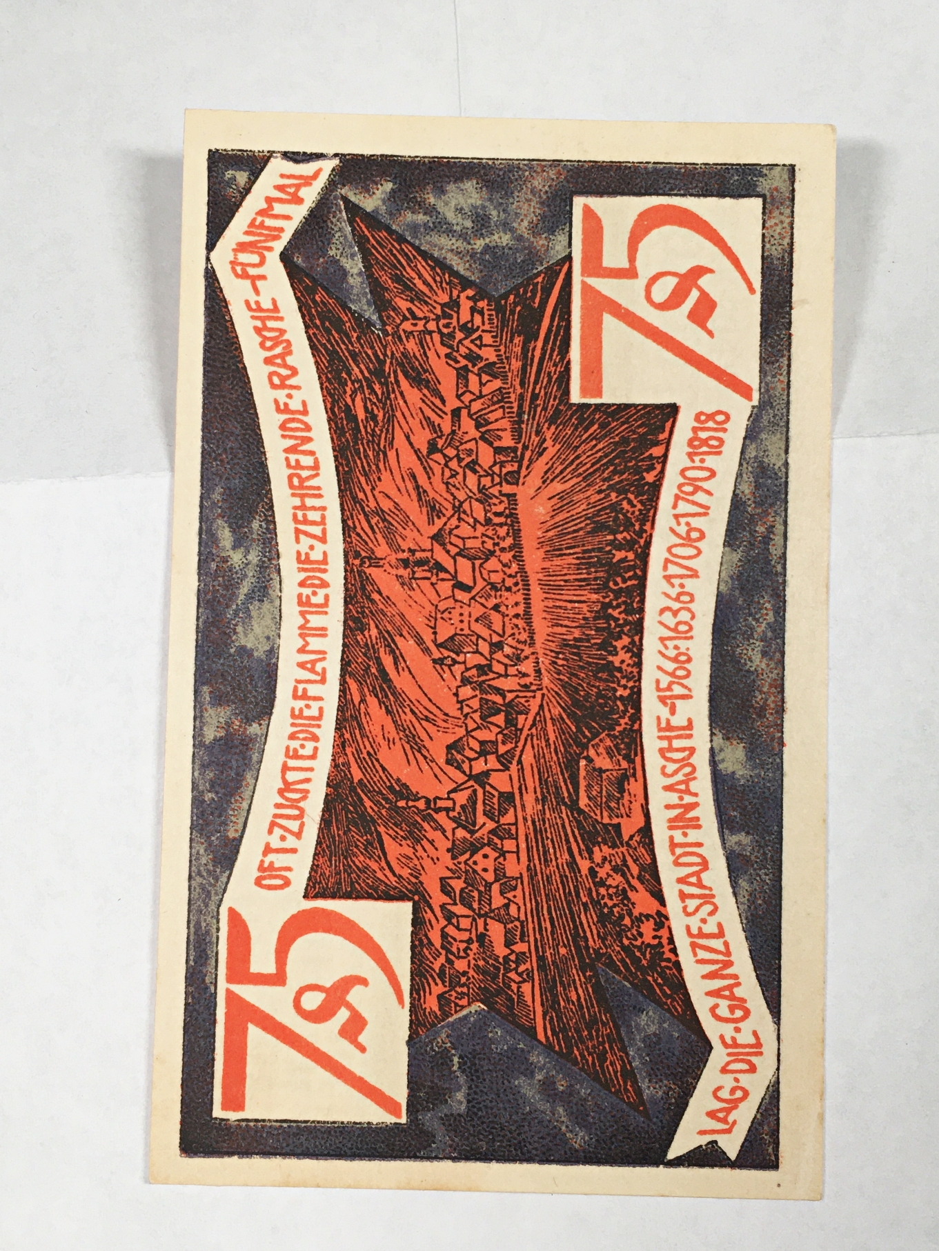 Germany Notgeld 75 Pfennig 1921 Emergency Banknote*Crisp Uncirculated ...