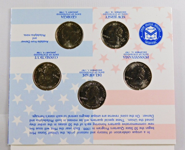 Hallmark American Spirit Collection*1999-P Uncirculated States ...