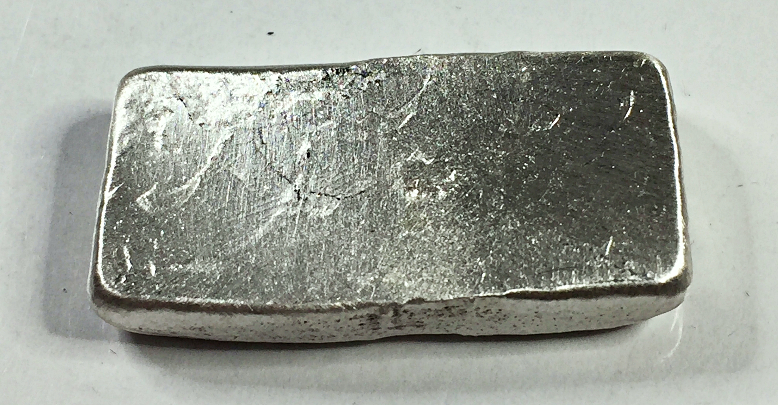 Hand Poured 1 Troy Ounce .999 Silver Bar*Marijuana Leaf | Property Room