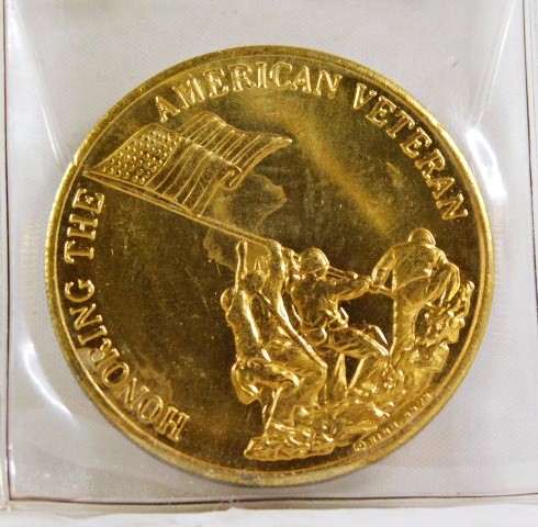Honoring the American Veteran Commemorative Medallion | Property Room
